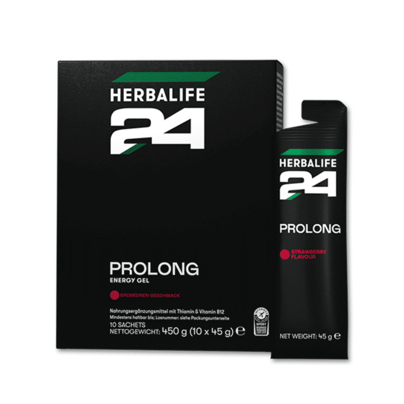 Herbalife24® Prolong Energy Gel Erdbeere 10 Beutel à 45g - Onlineshop ...